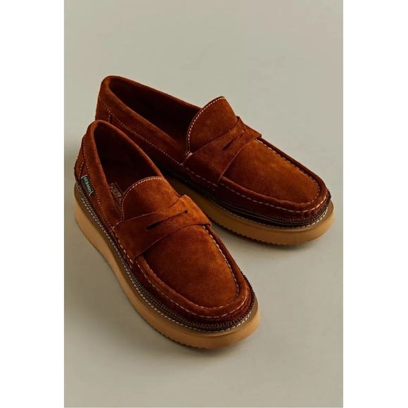 Sebago | Shoes | New Sebago Wata Eva Suede Penny Loafer Size 1 | Poshmark